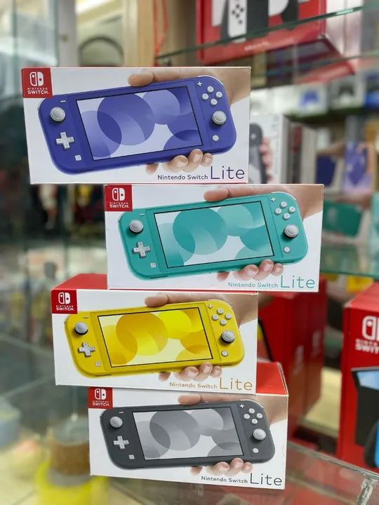 Nintendo Switch Lite - Diversas Cores - Novo - Consoles de Vídeo Game ...
