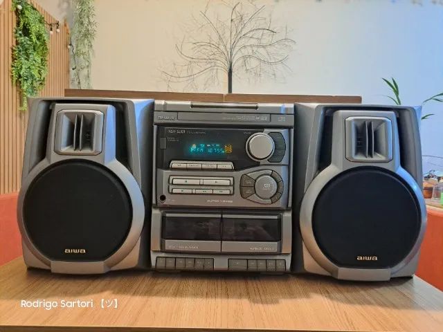 "mini system aiwa" no Brasil