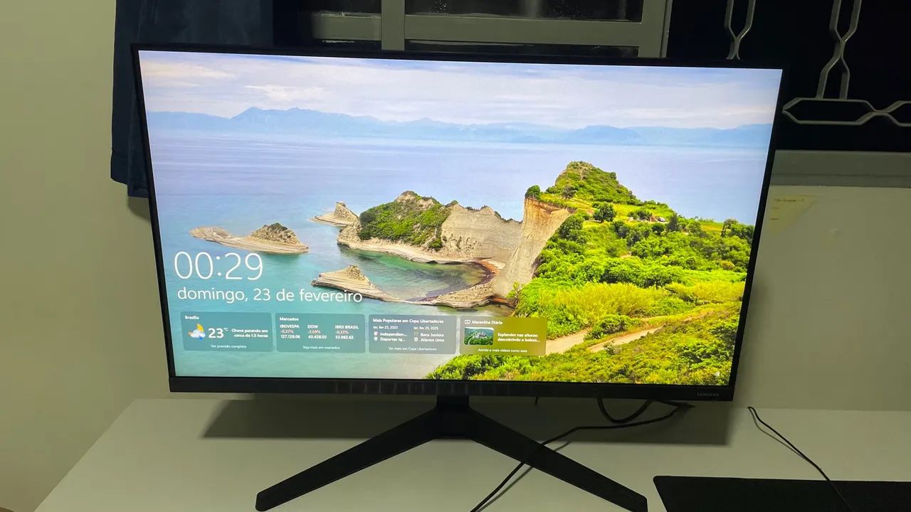 Monitor Samsung 27 polegadas Full HD - Monitores - Setor de Mansões de ...