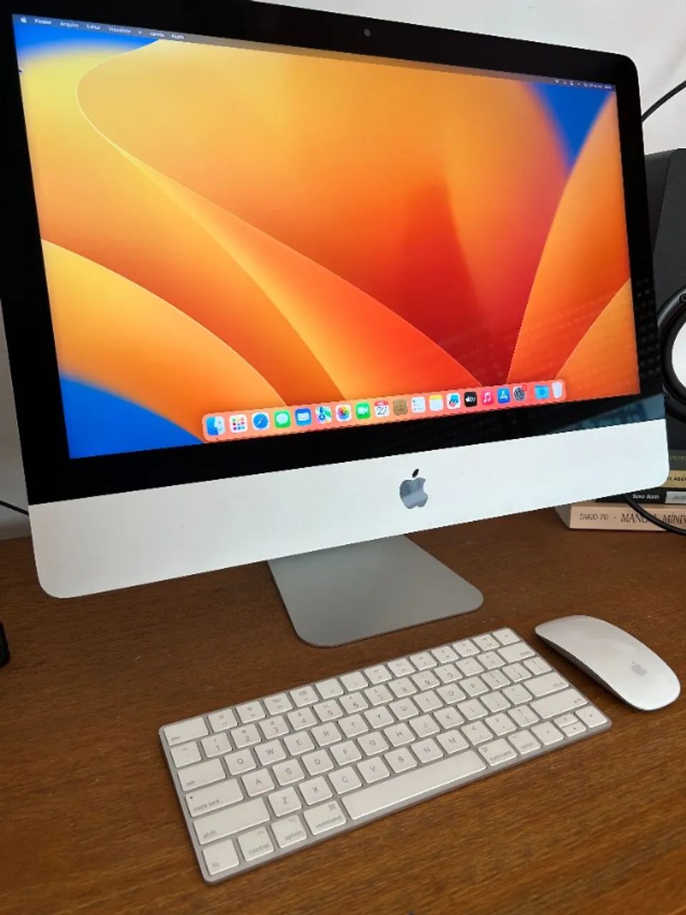Apple iMac 21,5 Retina 4k 2017 C/ Teclado E Mouse Originais ...
