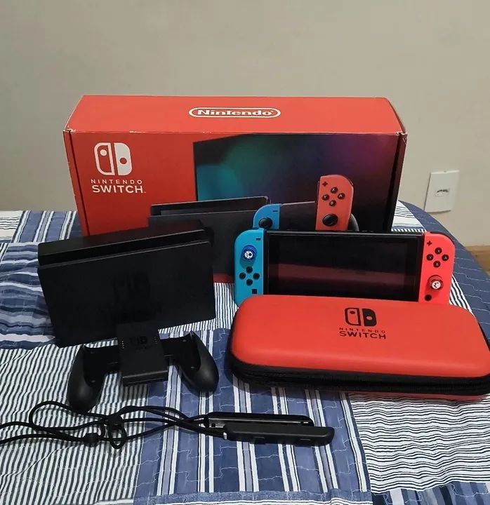 Nintendo switch com jogos Consoles de Video Game Condominio Villa Real de Braganca Braganca Paulista 1367572140 OLX