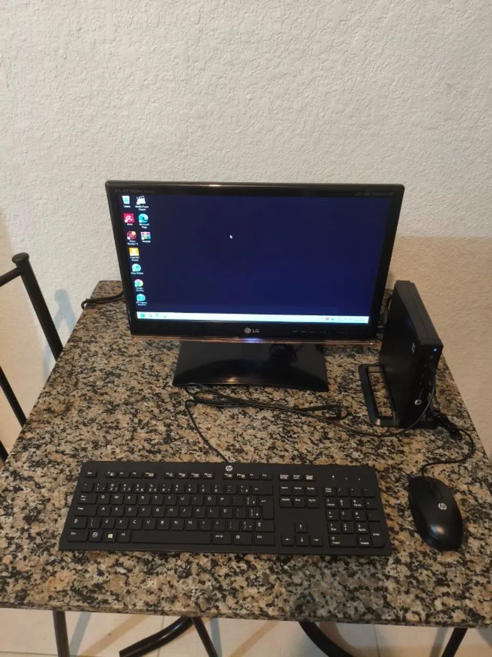 Mini PC HP Elitedesk 705 G3 + Monitor - Computadores e Desktops ...