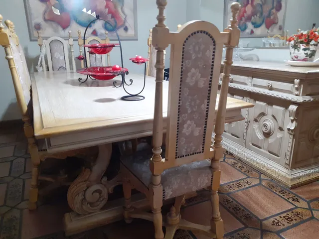 "mesa e cadeiras colonial" - Mesas no Brasil