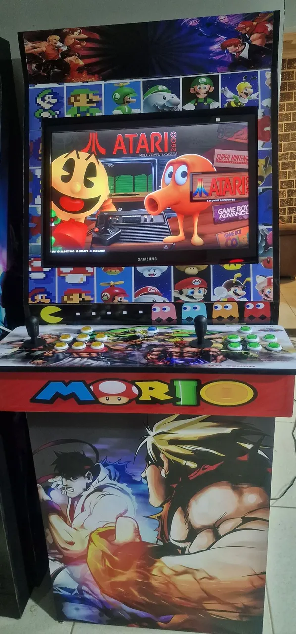 "maquina de jogos fliperama" - Consoles de Vídeo Game no Brasil