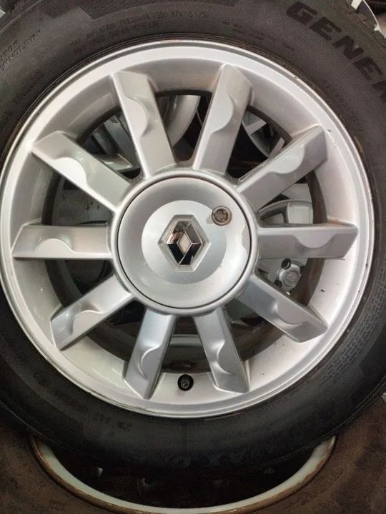 Rodas do Renault Sandero aro 15 com pneus 185/65 15 - Motos - Taguatinga Norte (Taguatinga ...