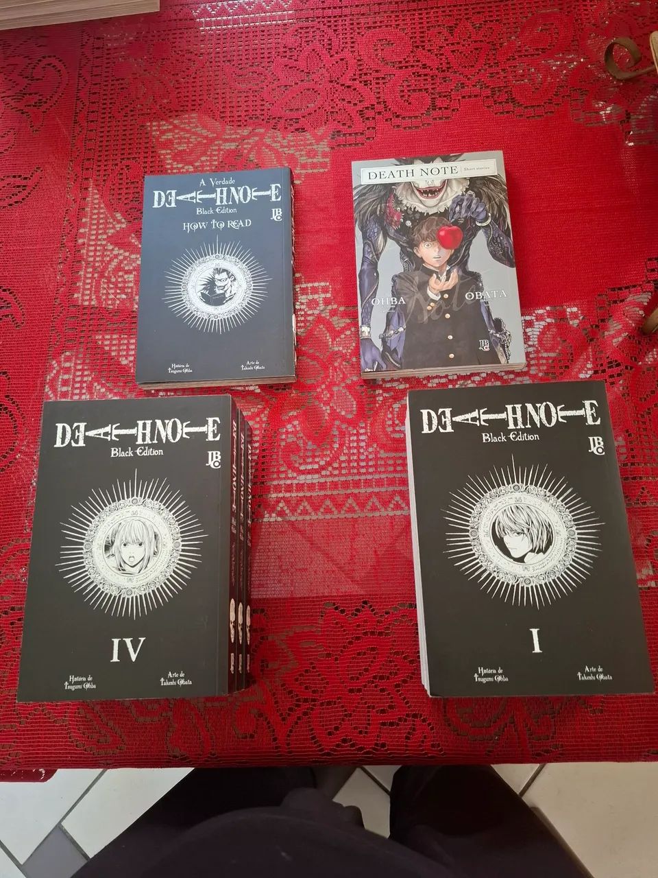 Coleção Death Note Black Edition + How to Read + Death Note Short ...