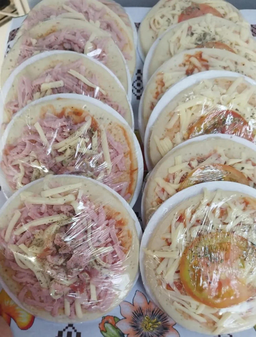 "mini pizza congelada" no Brasil