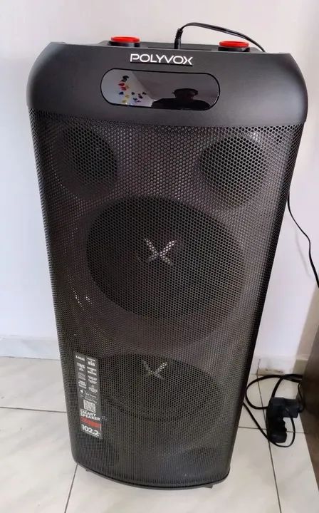 Torre de Som Polyvox XT-990T 2000W de Potência - Aparelhos de Som - João Paulo II, João Pessoa ...