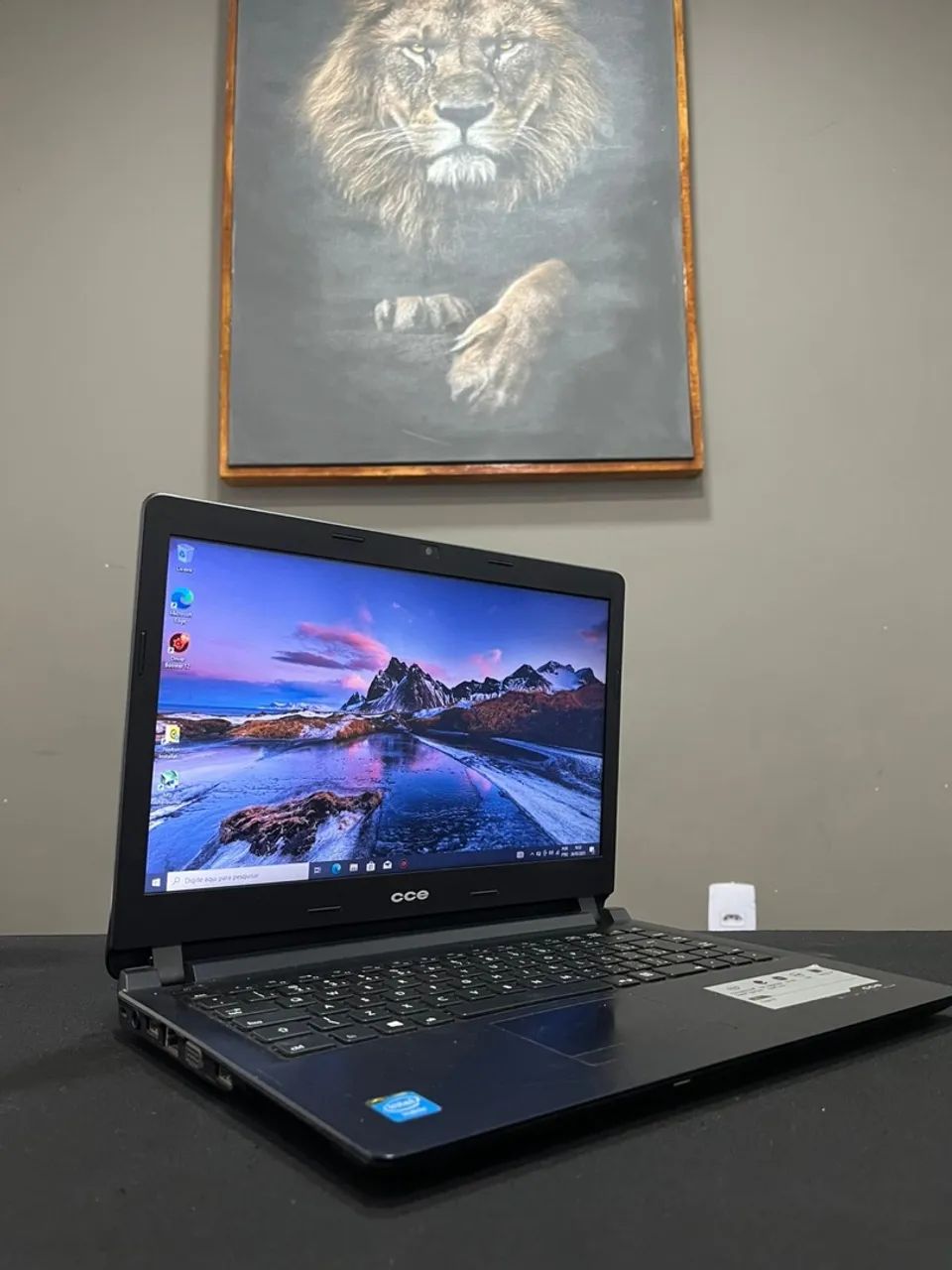 Notebook CCE com tela de 14 polegadas perfeito para trabalhar e estudar - Notebooks - Marcos ...