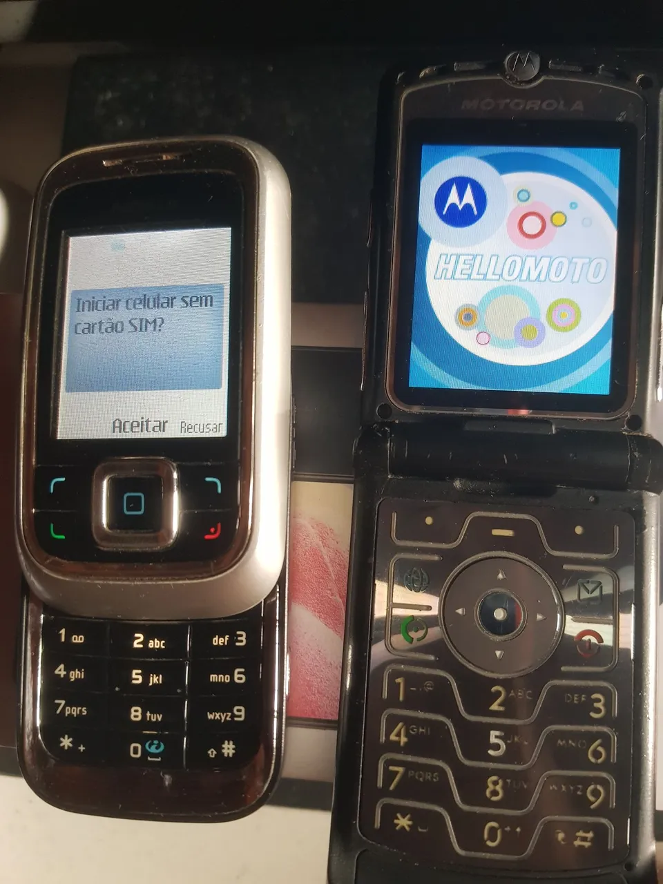 "motorola v3" no Brasil