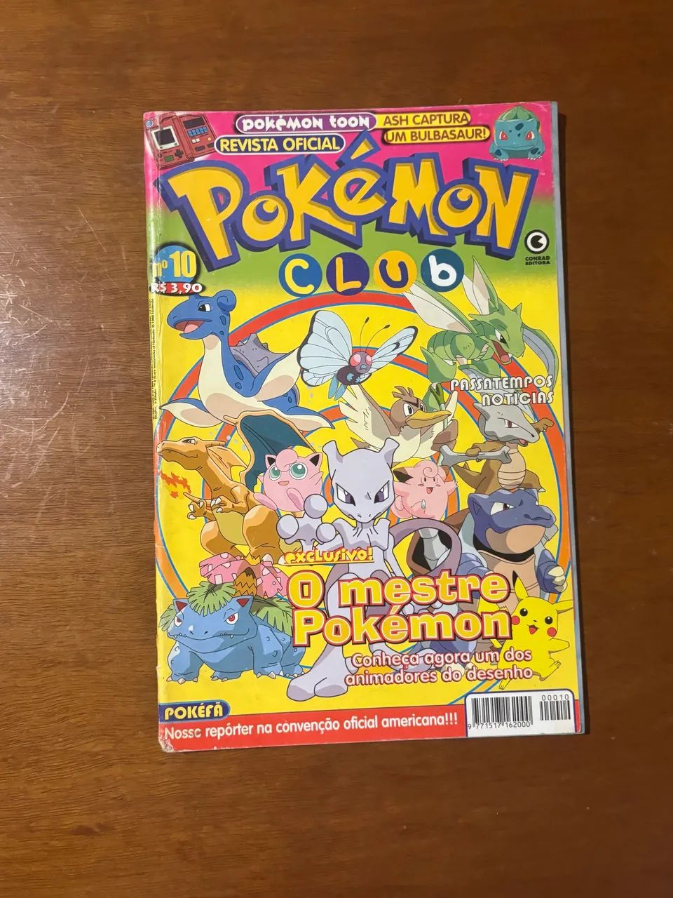 Revista Oficial Pokémon Clube Número 10 - Livros e revistas - Vila ...