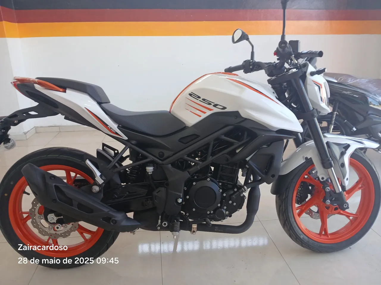 Motos SHINERAY 250F no Brasil