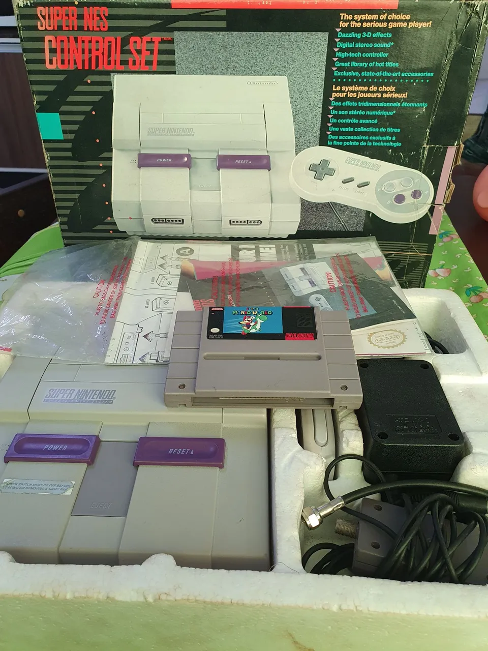"super nintendo original" no Brasil