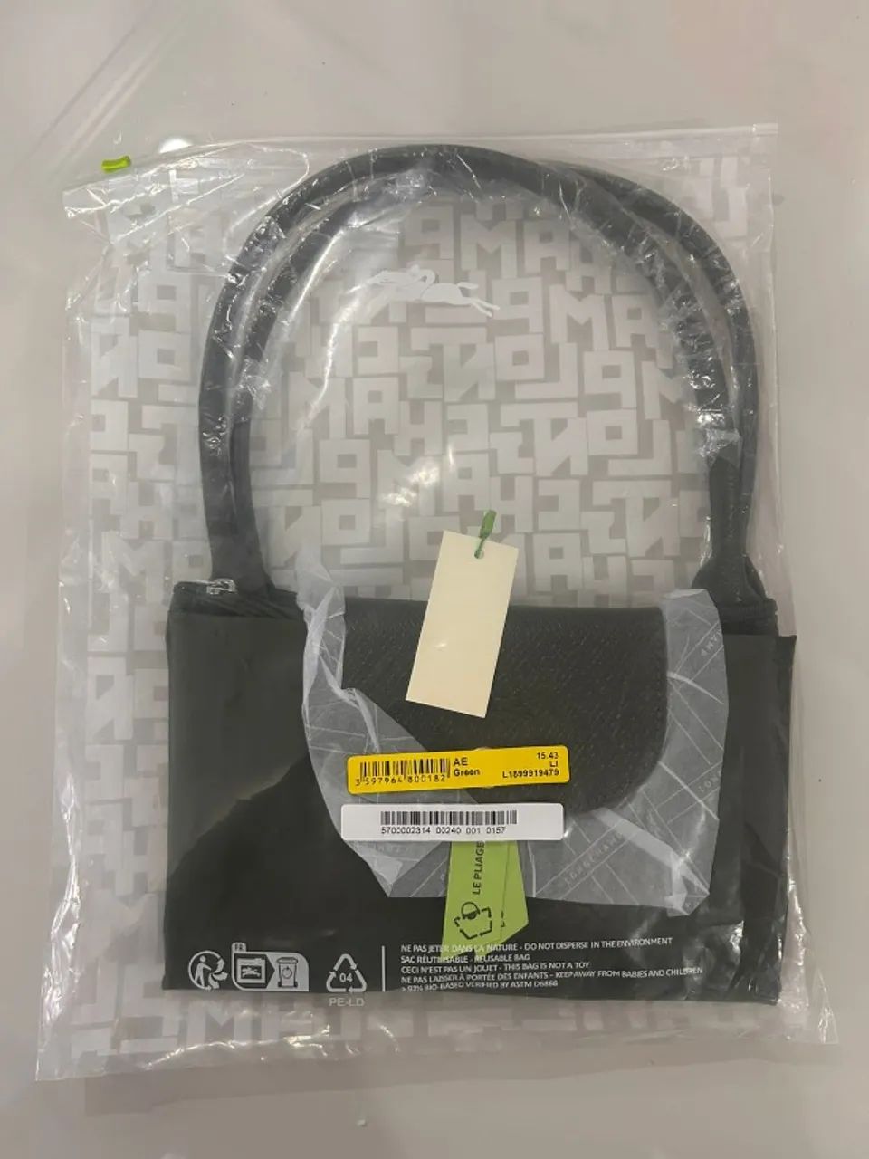 Bolsa Longchamp Paris Clássica Original Verde Oliva - Bolsas, malas e ...