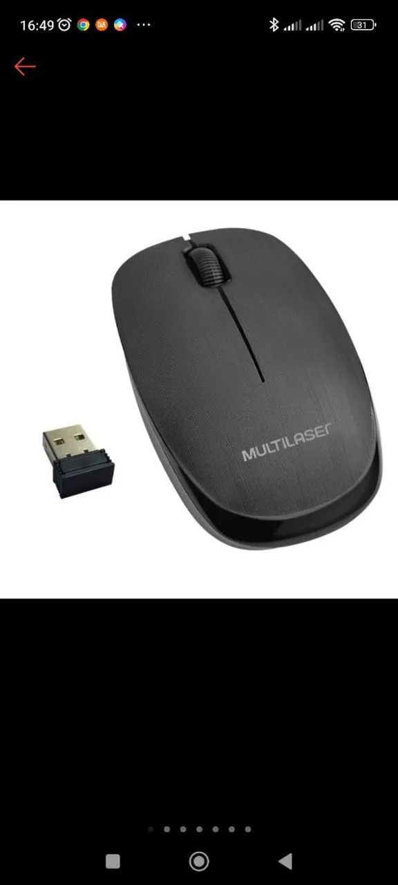 "mouse com bolinha" no Brasil