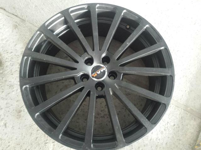 Roda aro 18 Mak Volare Preta fosca VW Fox 5X100 jogo - Peças para ...