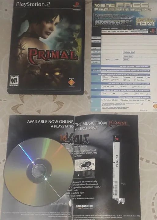 Primal exclusivo PS2 - Excelente estado - Jogos de Vídeo Game - Santa ...