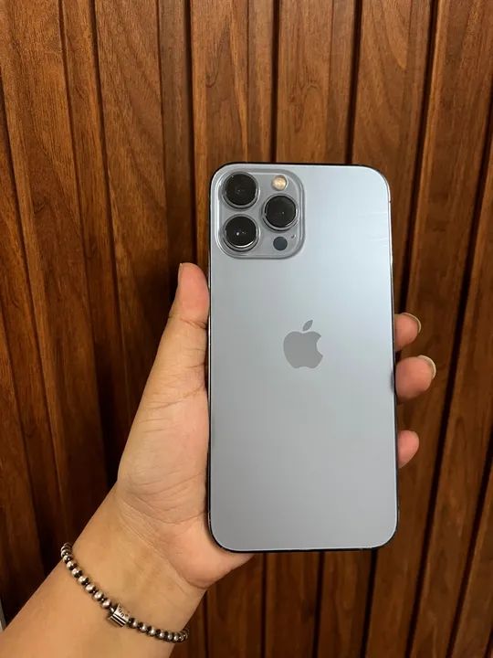 iPhone 13 Pro Max - Azul Sierra - 128GB EXTREMAMENTE NOVO - Celulares e ...