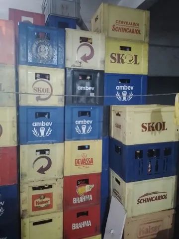 "grade de cerveja vazia" no Brasil