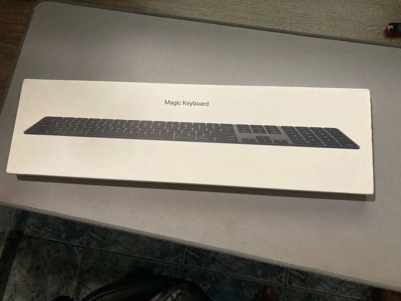 Teclado Apple Magic Keyboard Space gray na caixa - Periféricos e ...