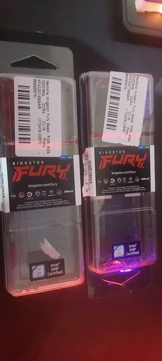 Memoria ddr4 16gb 8x2 HyperX Fury 3200mhz - Memória RAM - Nova Gerty ...