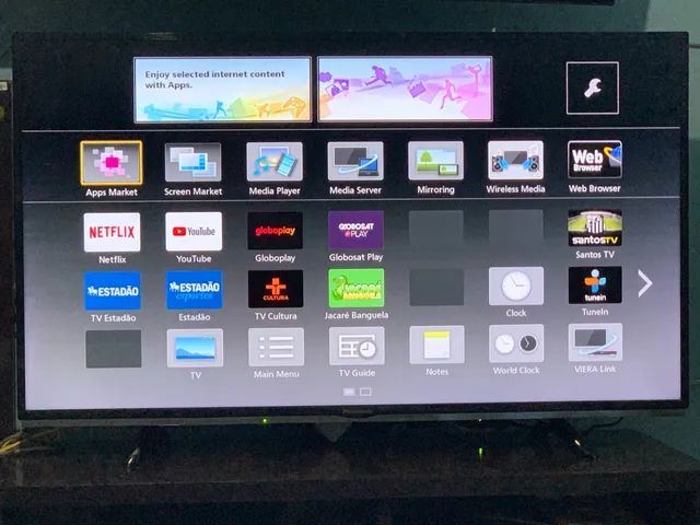 Tv led panasonic 40 polegadas | +38 anúncios na OLX Brasil