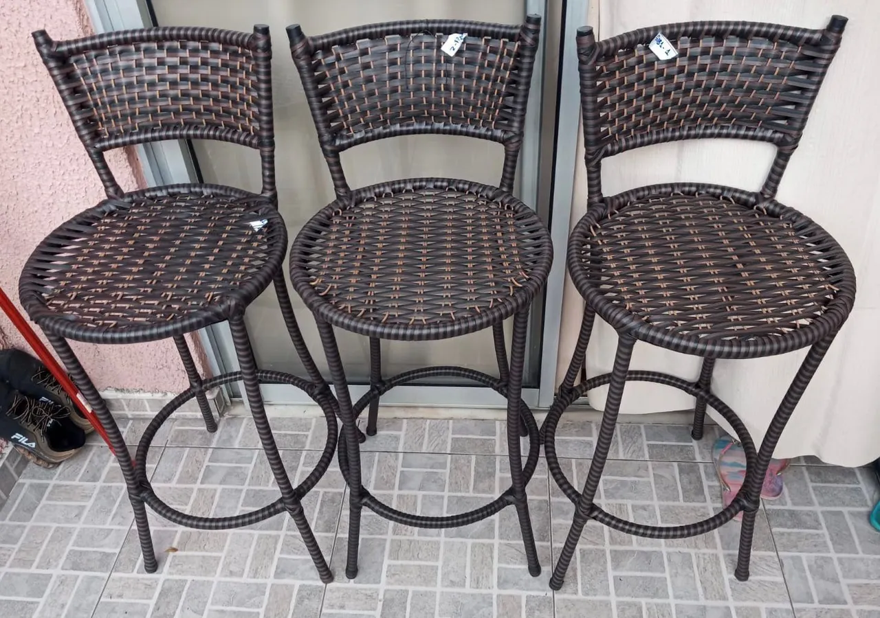 "banquetas em fibra sintetica" - Bancos e Cadeiras no Brasil