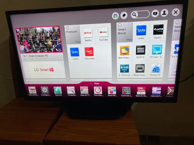 "tela smart tv lg 39" no Brasil