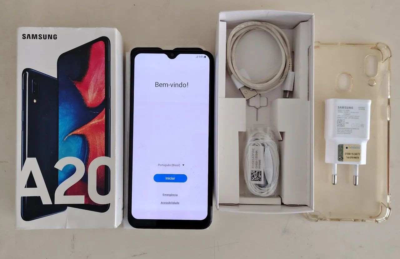 Samsung Galaxy A20 3GB de Ram e 32GB de Armazenamento (Leia a Descrição ...