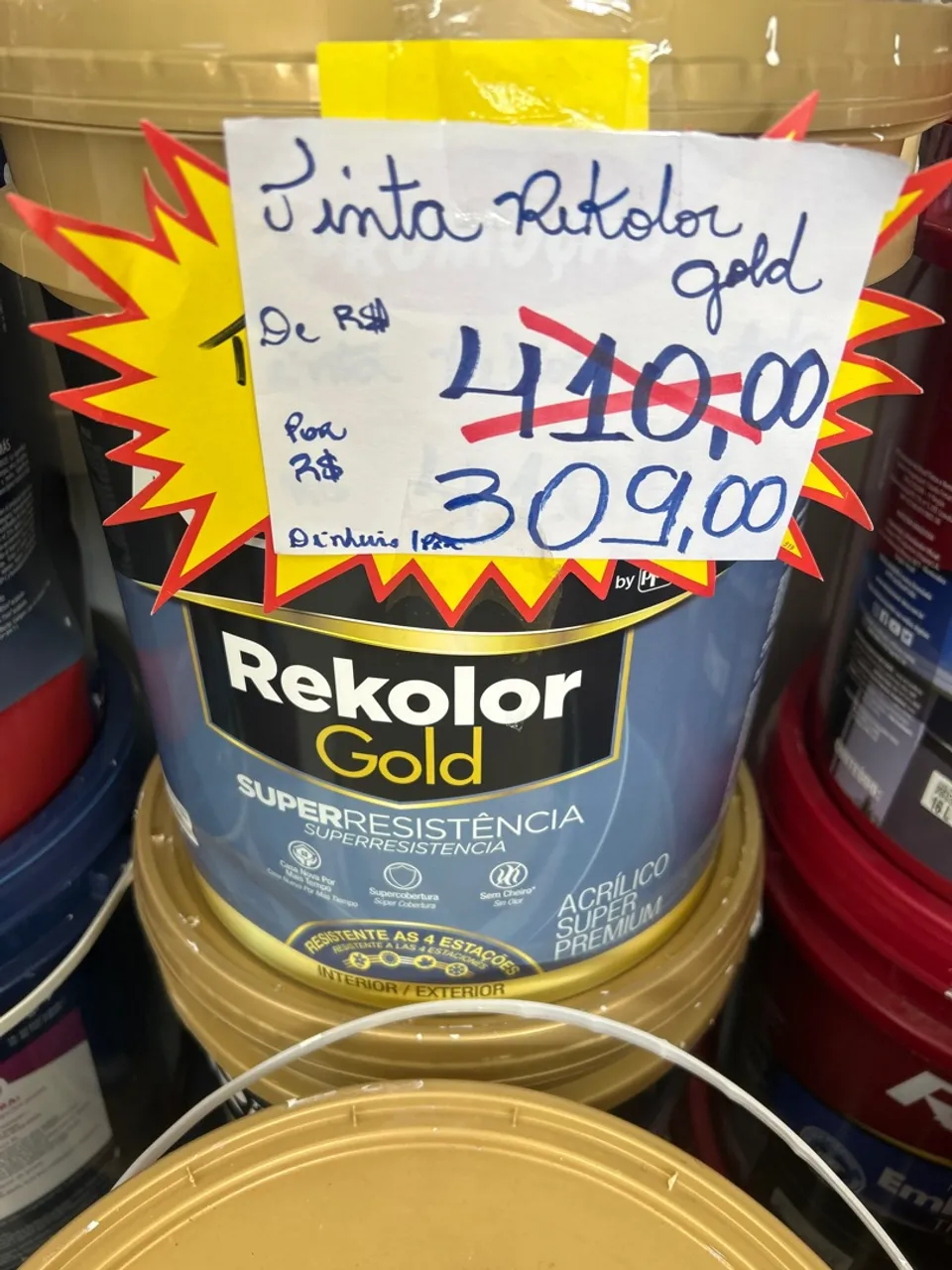 "galao de tinta" - Ferramentas de Pintura no Brasil