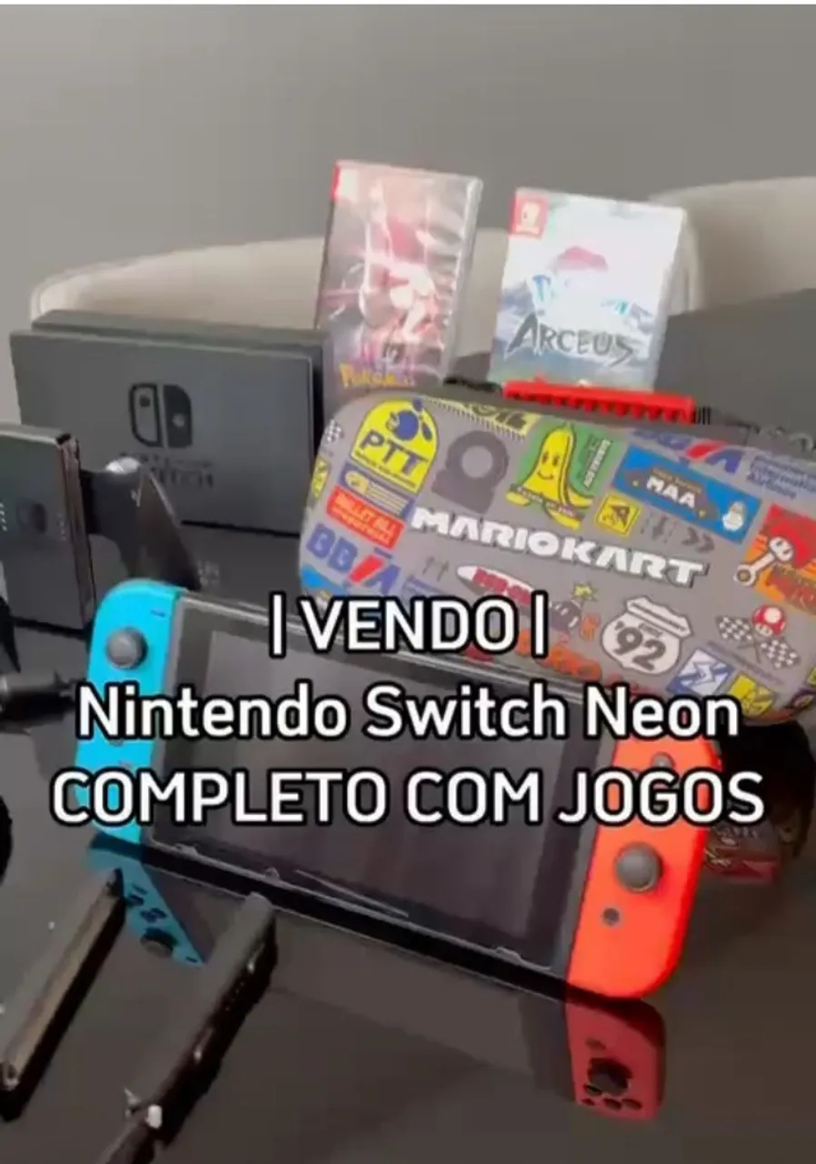 "nintendo switch venda" - Consoles de Vídeo Game no Brasil