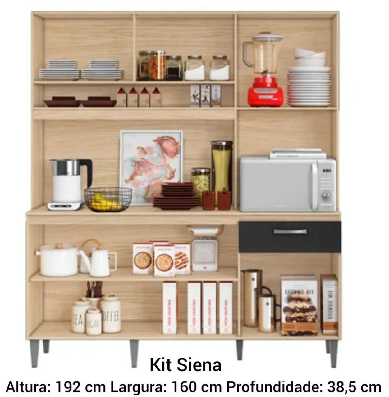 Armário de cozinha na loja do Marcelo Alves móveis - Armários e Guarda ...