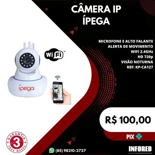 "ip camera ipega" no Brasil