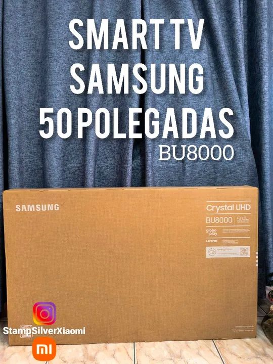 Smart TV Samsung 50 Polegadas Crystal UHD BU8000 - TVs - Vila Santa Inês, Trindade 1360478025 | OLX