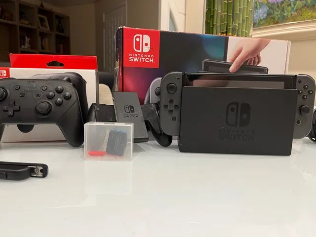 "nintendo switch v1" no Brasil