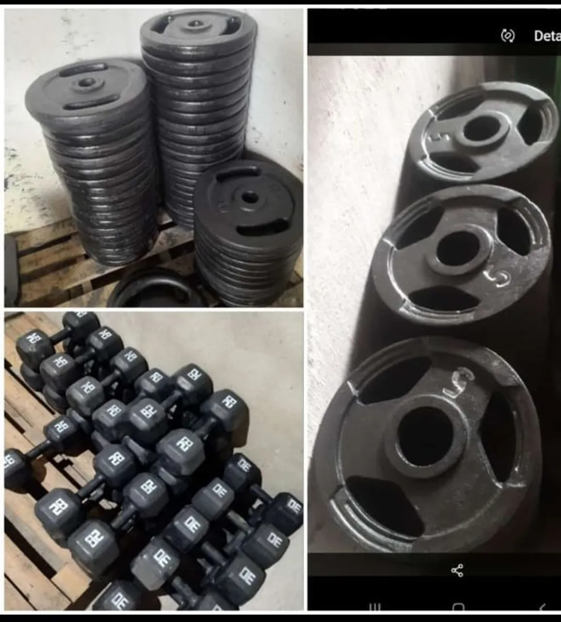 "kit de pesos de academia" - Academia e Exercícios no Brasil