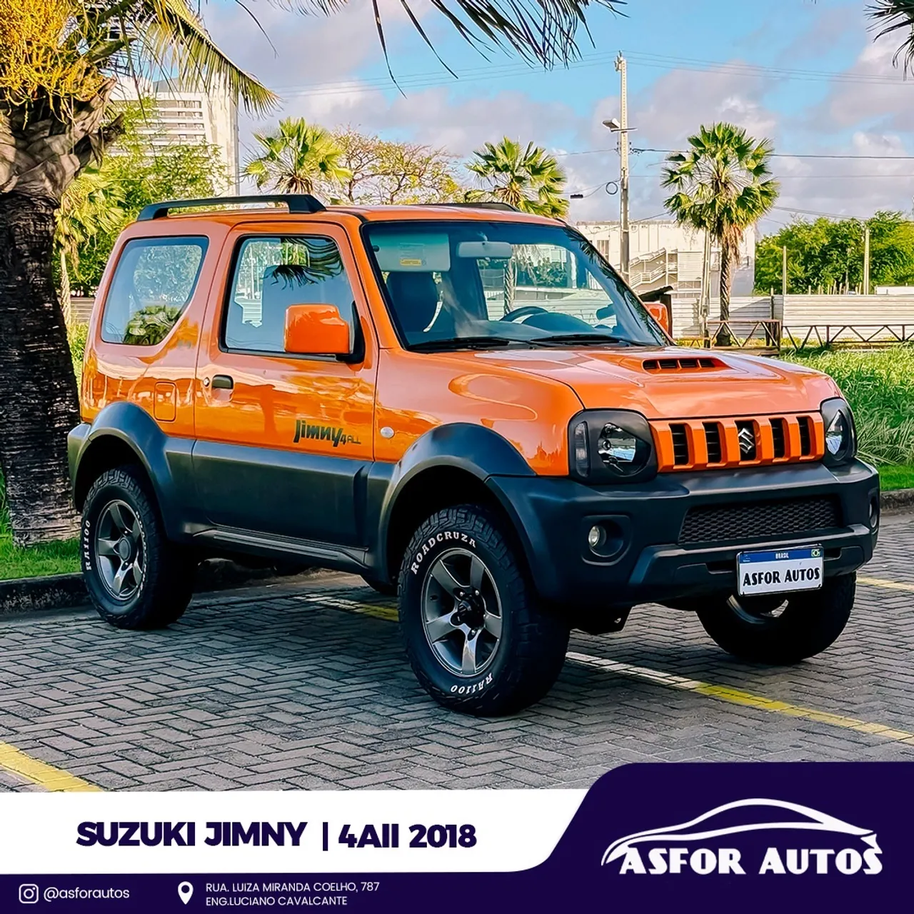 "suzuki jimny 2017" no Brasil