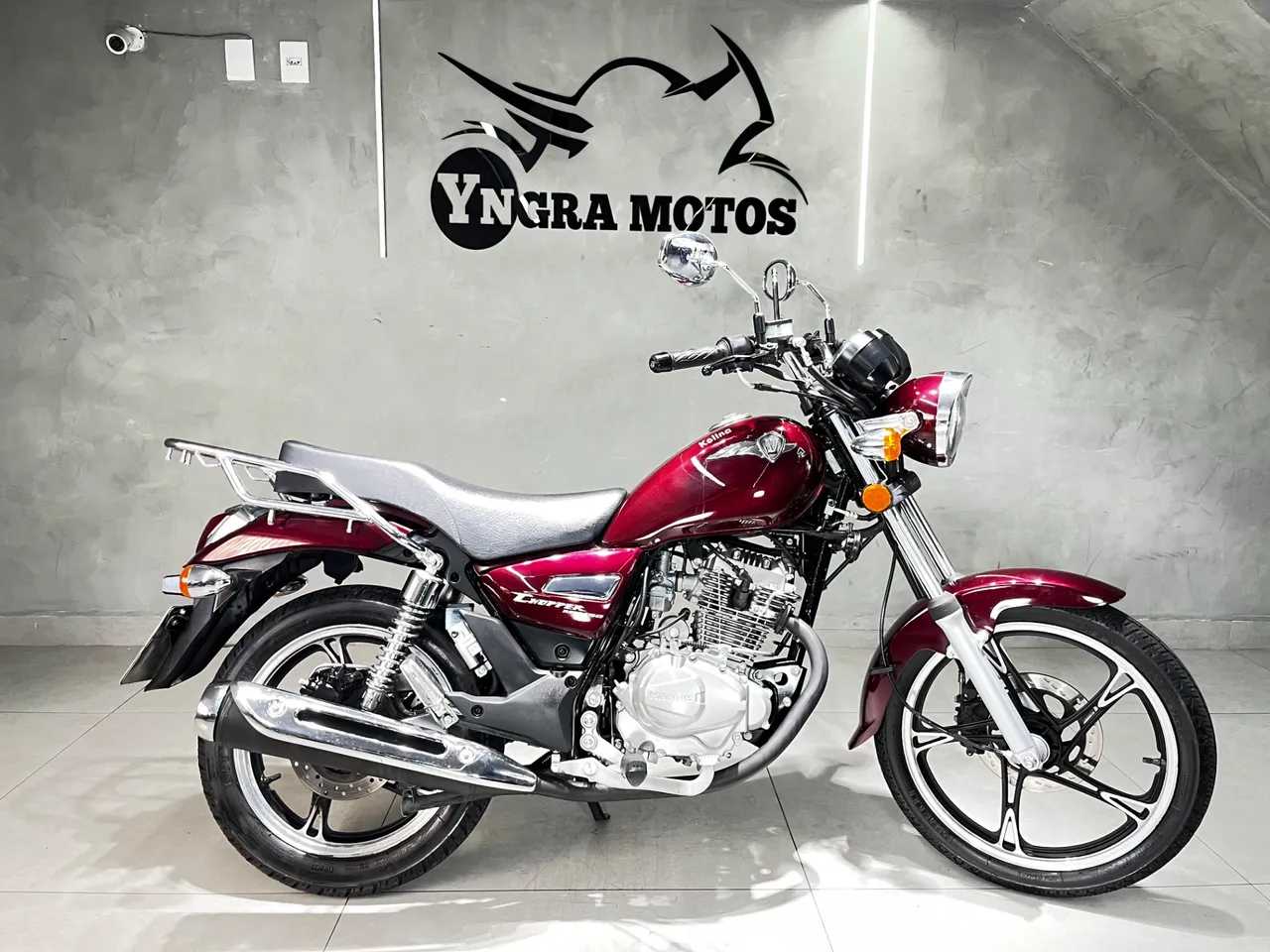 Motos HAOJUE CHOPPER no Brasil