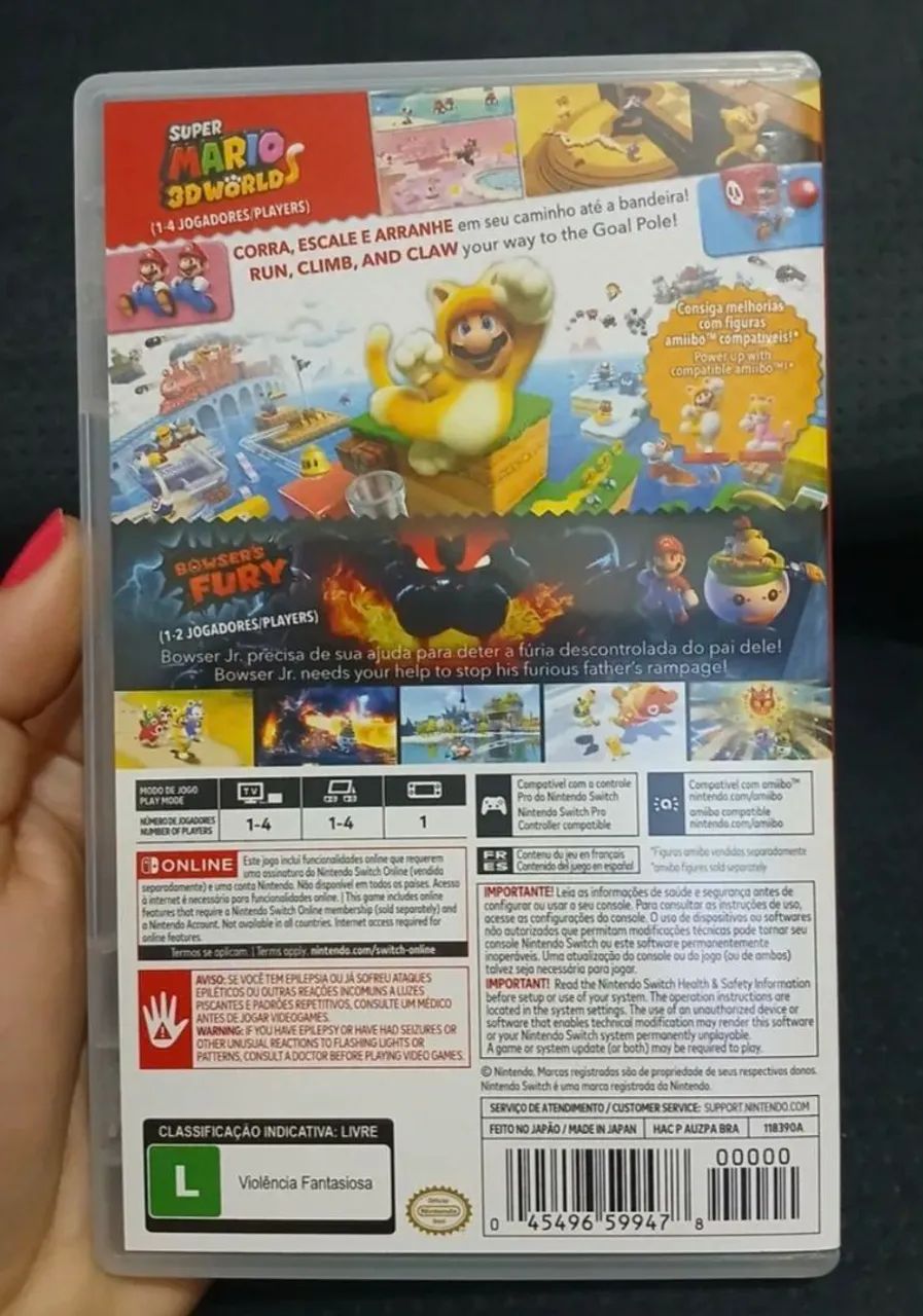 Super Mario 3D World + Bowser?s Fury - Nintendo Switch (OLX Pay ...