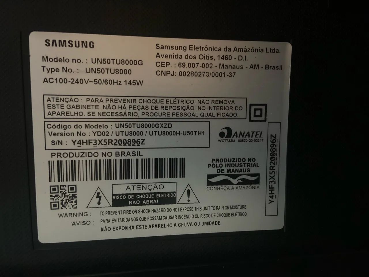 TV Samsung 50 polegadas 4K Smart - TVs - Jardim Ester, São Paulo ...
