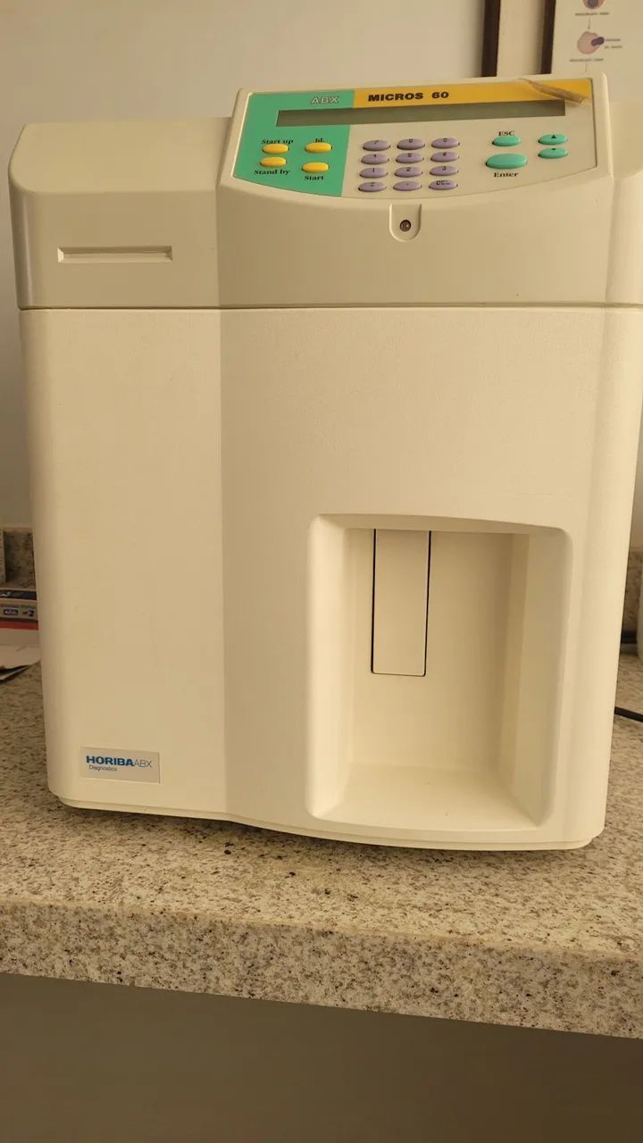 Analisador Automático de Hematologia ABX Micros 60 - Equipamentos ...