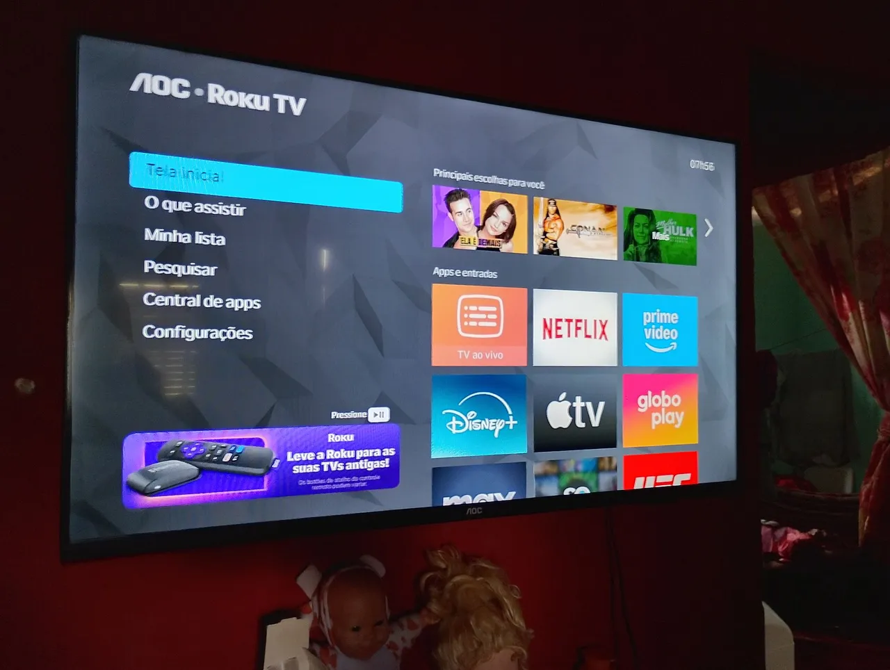 TVs e video no Maranhão