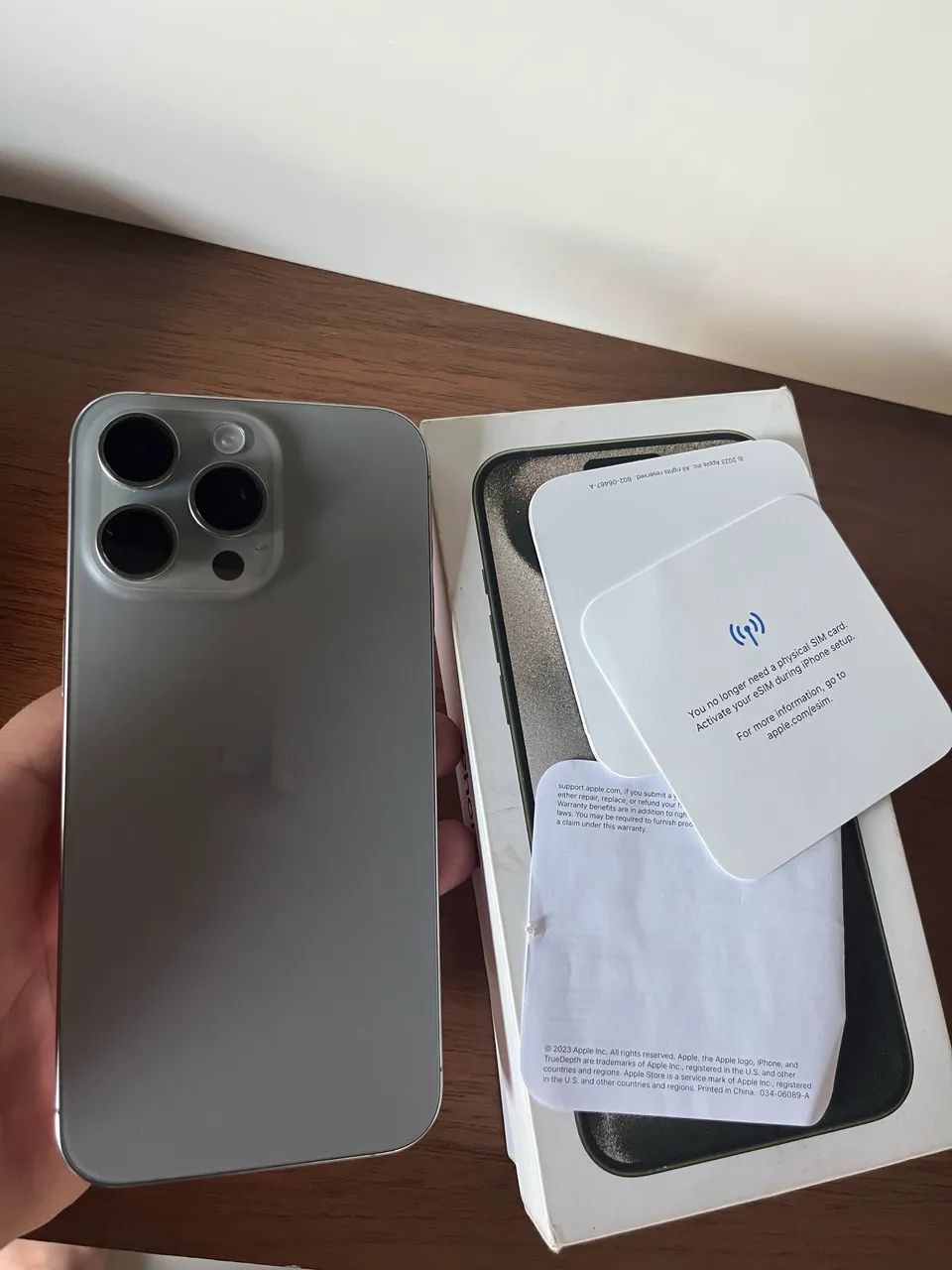 iPhone 15 pro max 256gb - Celulares e Smartphones - Jardim Buriti ...