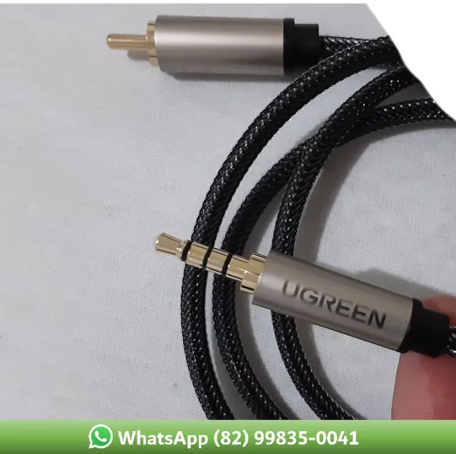 Cabo p2 coaxial Ugreen, p2/cox, p2 para coaxial - Equipamentos e ...