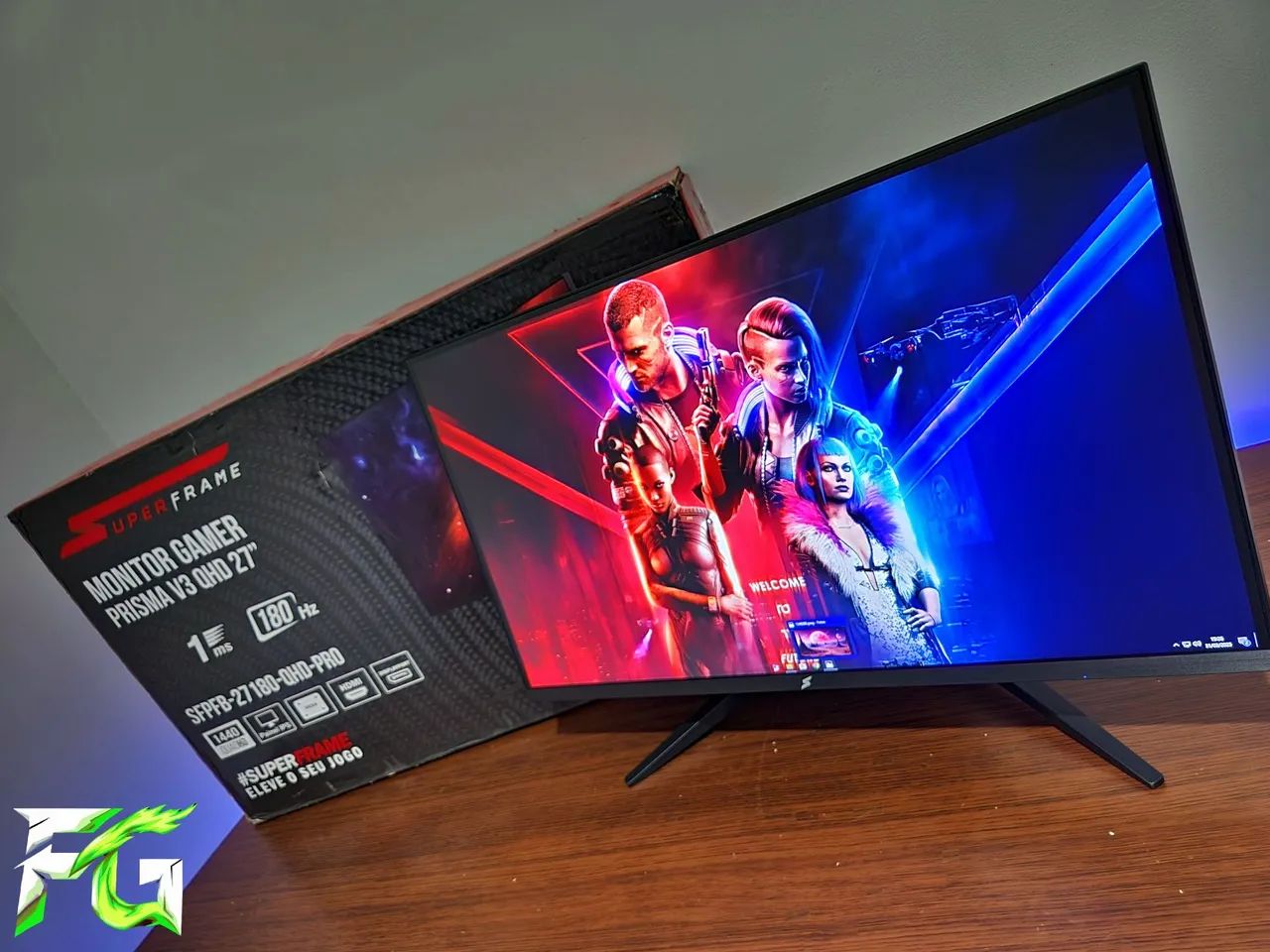 Monitor Gamer Superframe Prisma V3 QHD 27'' 180Hz - Monitores - Centro ...