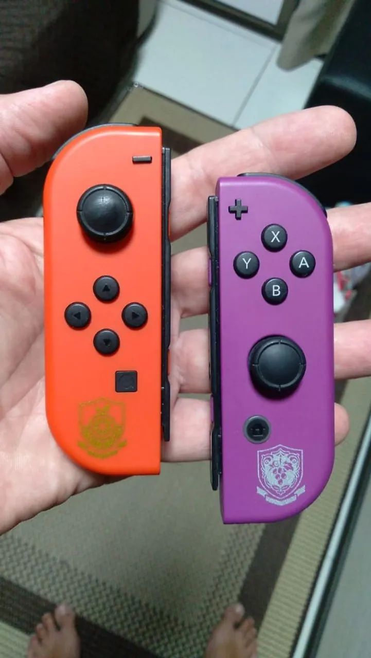 Joy-Con Nintendo Switch - pokémon Scarlett e Violet - Peças e ...