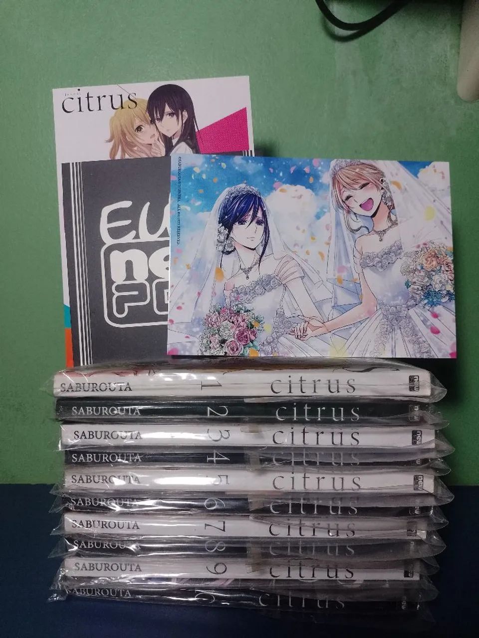 Coleção Citrus - Mangá completo (volumes 1-10) + Brindes exclusivos ...