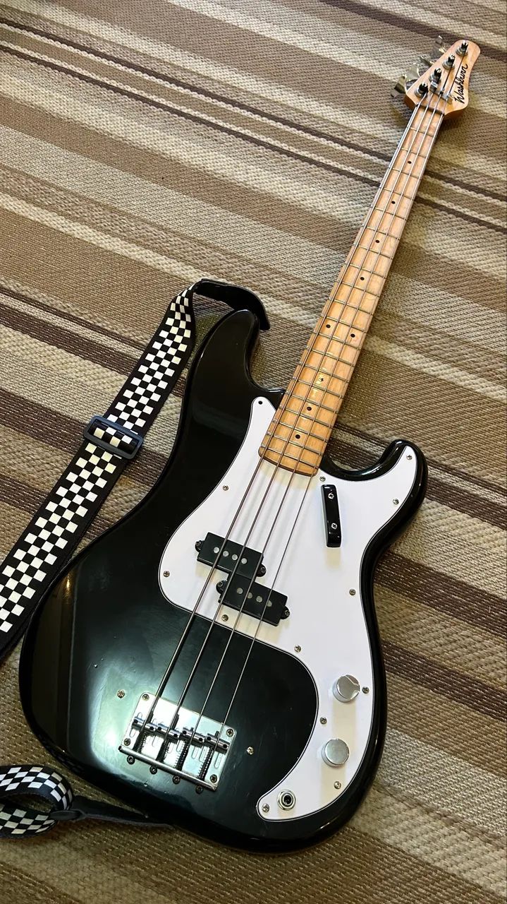 Precision Bass Washburn Lyon, modificado! (4 cordas) - Instrumentos ...