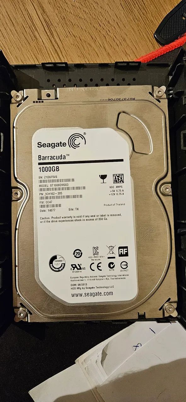 Disco rígido HDD de 2TB 1TB 320GB com case - Armazenamento - Olho D ...