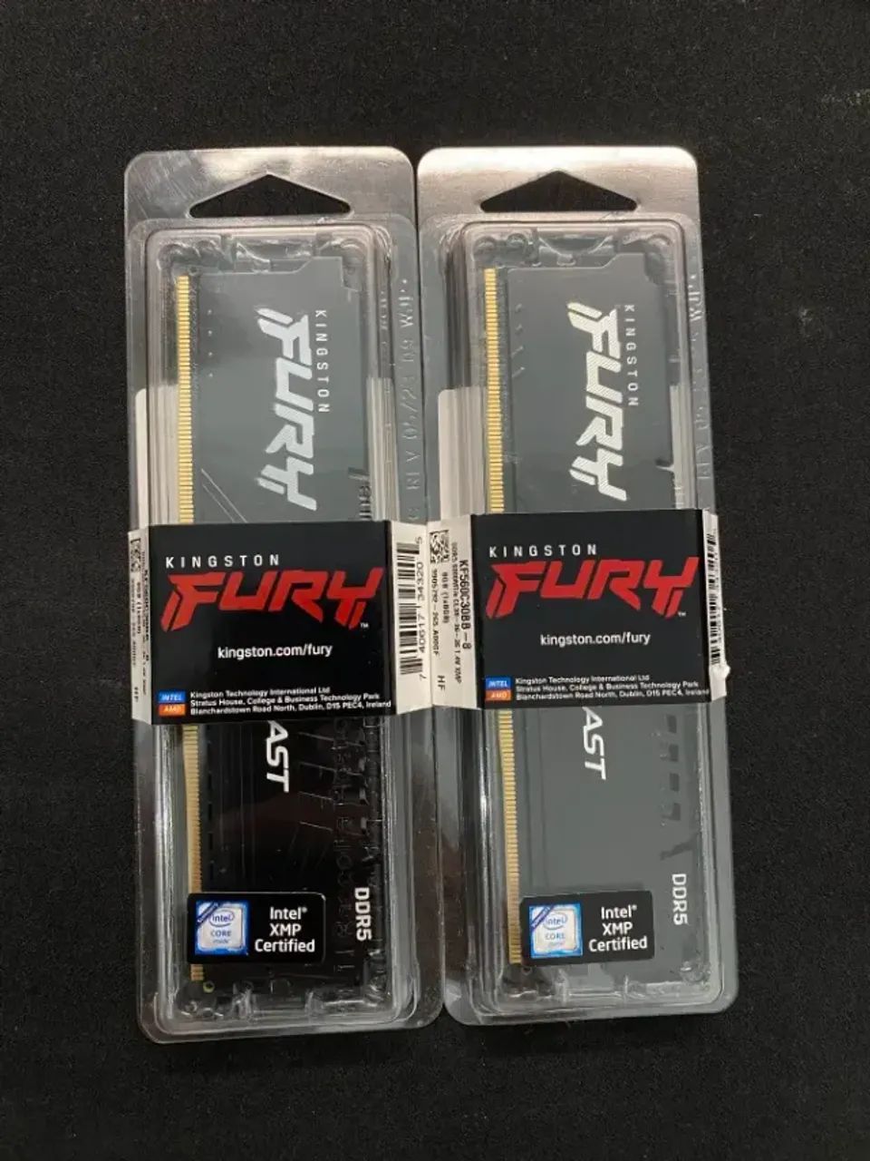 Memória RAM Kingston Fury Beast XMP 16GB (2x8GB) 6000MT/s DDR5 CL30 ...